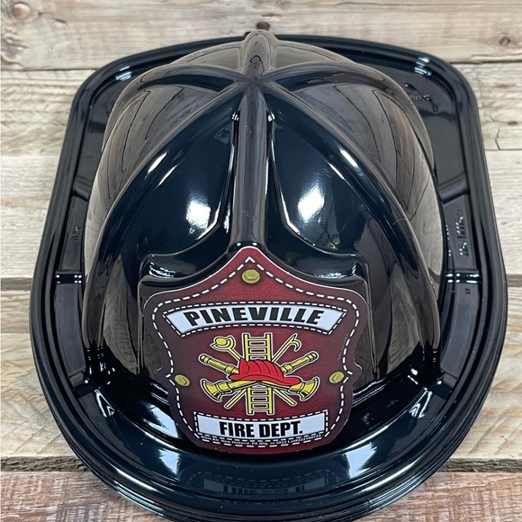 Accessories | Pineville Fire Dept Captain Hat 222 Black Costume 12 ...